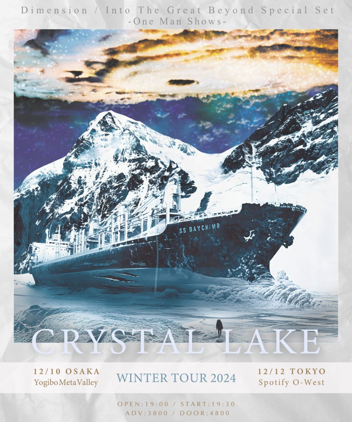 Crystal Lake WINTER TOUR 2024-Demension/Into The Great Beyond – Special ...